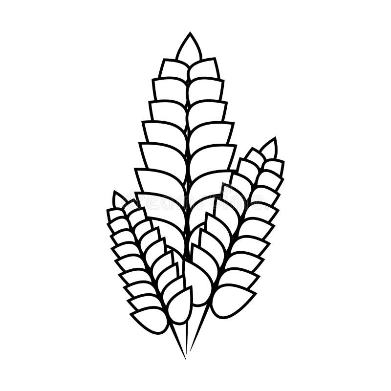 Thanksgiving Day Outline Vector Icon Set Stock Vector - Illustration of ...