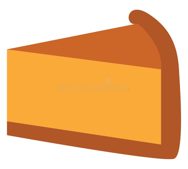 Thanksgiving pie, icon stock vector. Illustration of piece - 258929912