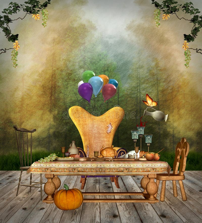 Fantasy Musical Inspiration on Morning Nature. Imagination Stock ...