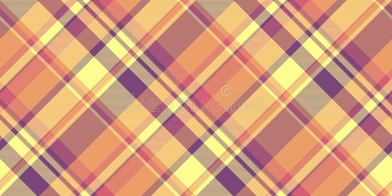 Thanksgiving Tartan Background Seamless, Regular Vector Textile Fabric ...