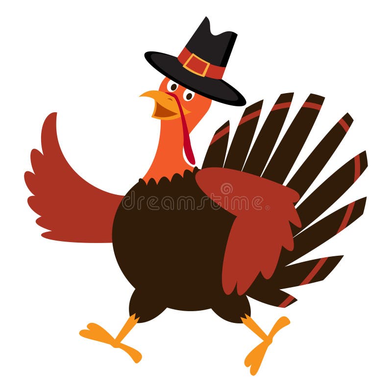 Thanksgiving Turkey Illustration Stock Vector - Illustration of decoration, autumn: 332987660