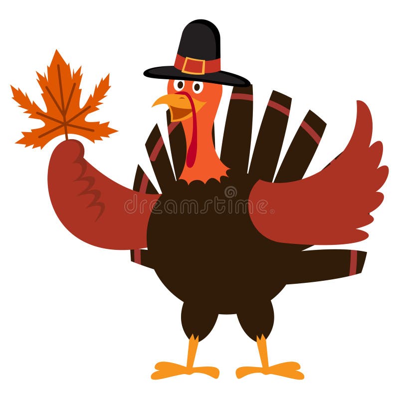 Thanksgiving Turkey Illustration Stock Vector - Illustration of ...