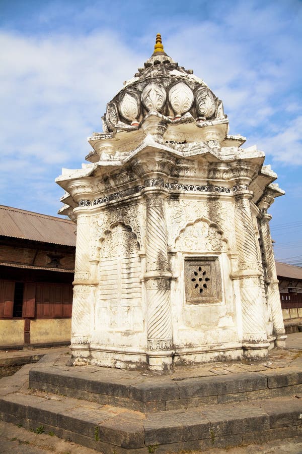 Thapathali Temple, Kathmandu, Nepal Stock Image - Image of traditional ...