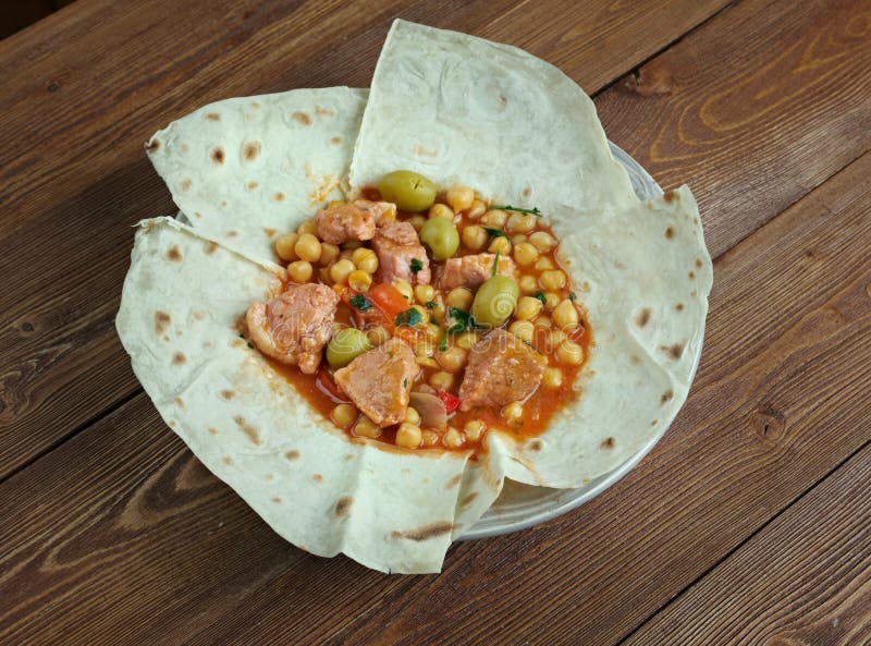 Tharid stock photo. Image of muslim, chickpea, tharid - 54108042