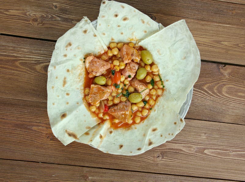 Tharid stock photo. Image of muslim, chickpea, tharid - 54108042