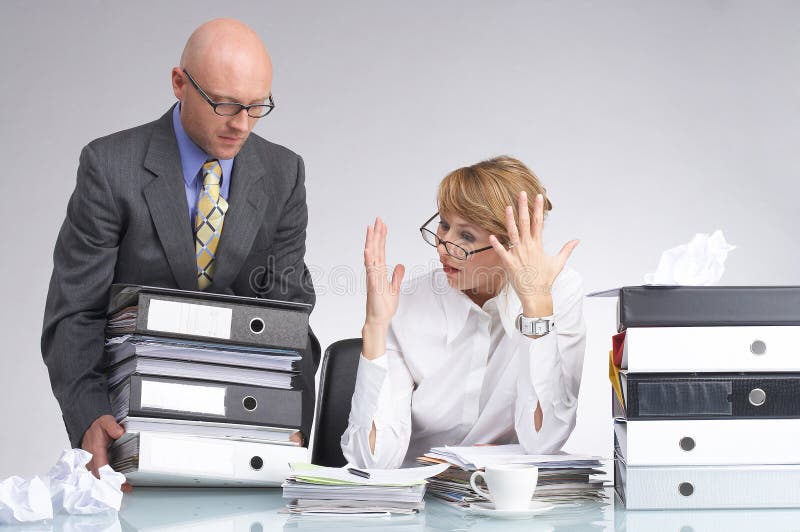 Too much work stock photo. Image of tired, male, working - 1925410