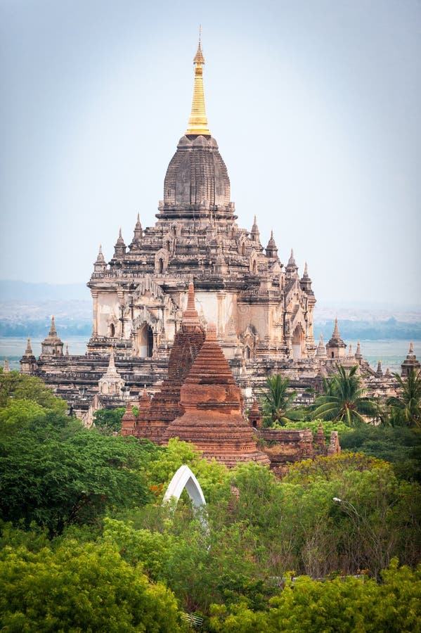 Thatbyinnyu Pagoda stock photo. Image of mystery, temple - 47196530