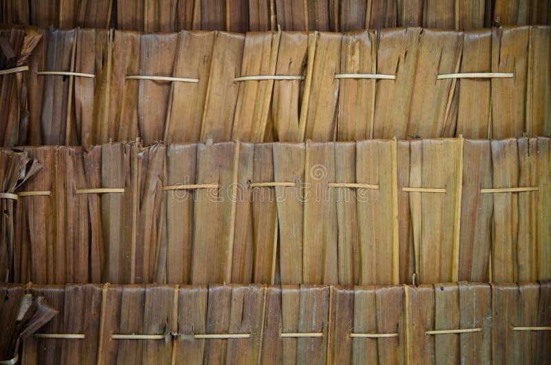 Thatch pattern stock image. Image of architecture, harvest - 30694257