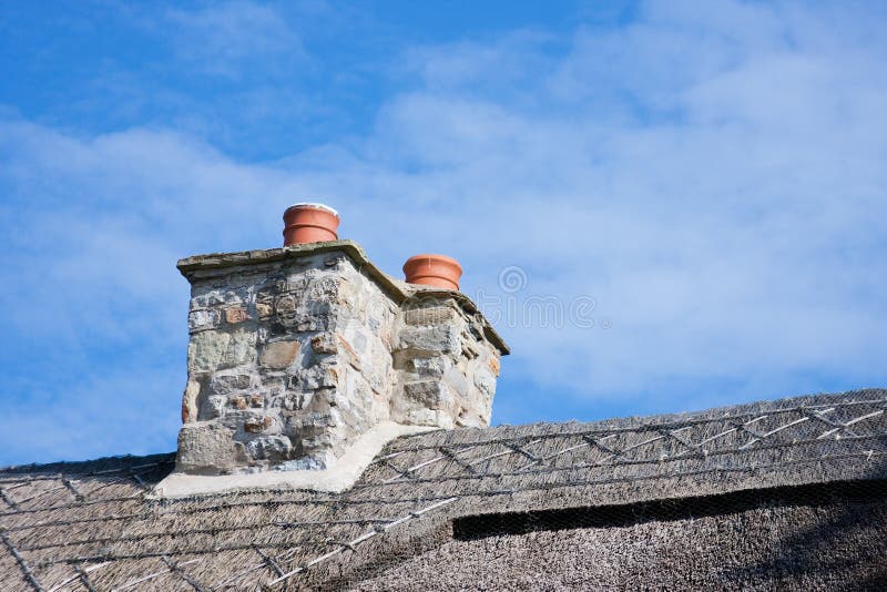 Roof and Chimneys in Belfast Stock Image - Image of ireland, rooftop ...