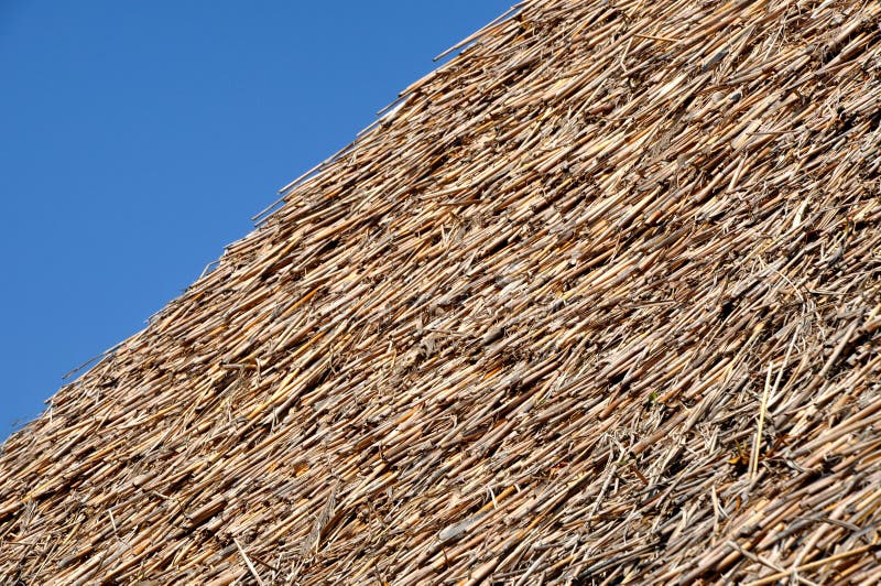 Thatched roof detail stock image. Image of thatch, rural - 26772289
