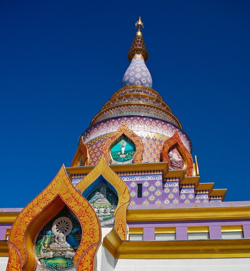 Thaton Temple in Chiang Mai, Thailand Stock Photo - Image of oriental ...