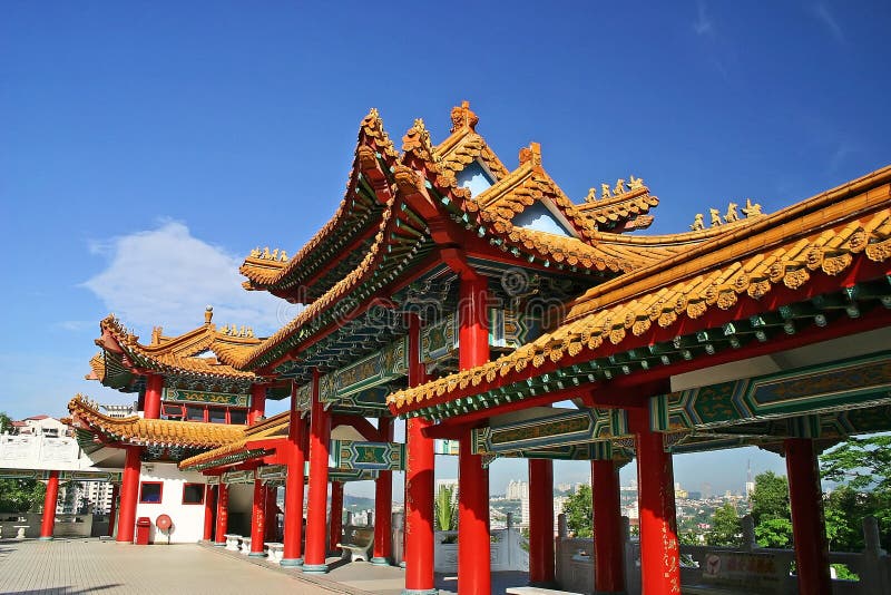Thean Hou Temple stock photo. Image of spiritual, building - 283282
