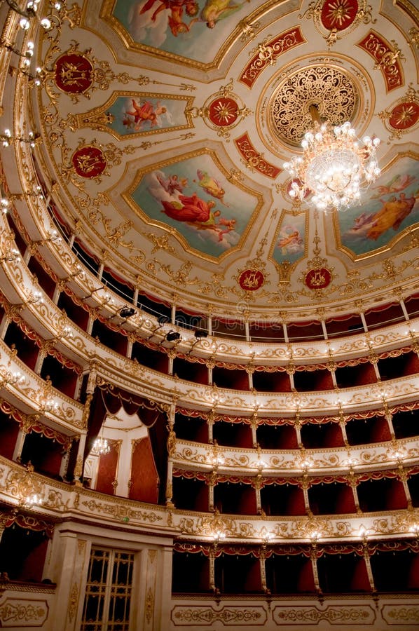 Opera balcony stock photo. Image of curtain, gold, decoration - 8832218