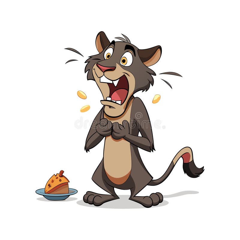 Theater Adventure of a Hungry Panther Stock Vector - Illustration of ...