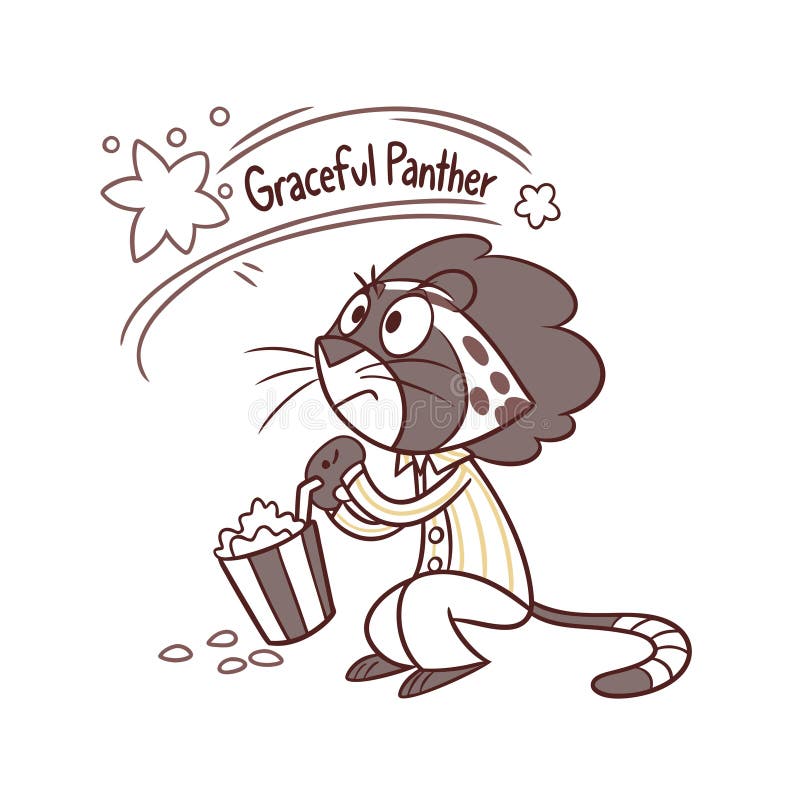 Theater Adventure of a Hungry Panther Stock Photo - Illustration of ...