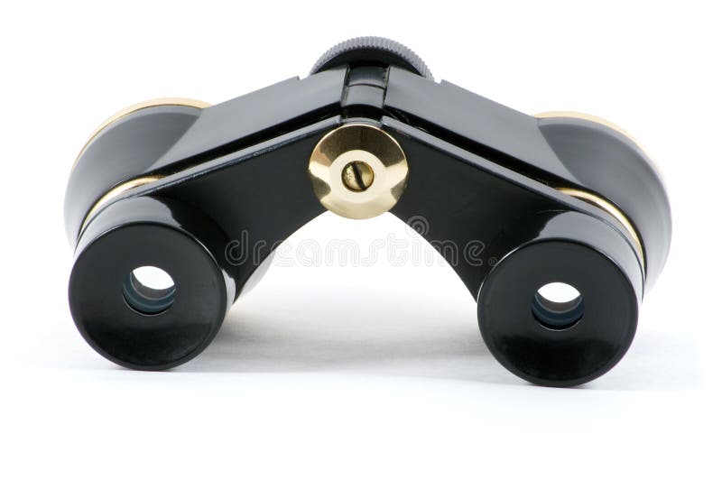 Binoculars Back - Top Side View W/ Path Stock Image - Image of magnify ...