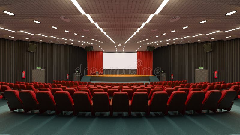 Theater stock photo. Image of screen, scope, seats, cinema - 76921250