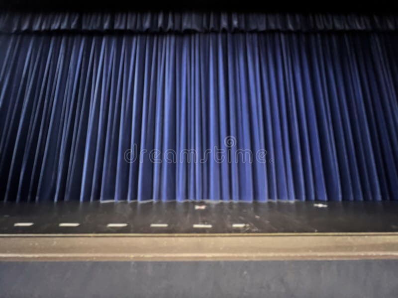 Theater Drapes and Stage Curtains Stock Photo - Image of interior, fame ...