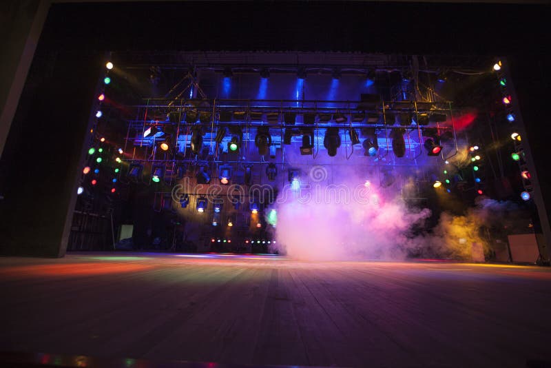Theater light on stage stock photo. Image of festival - 140864562
