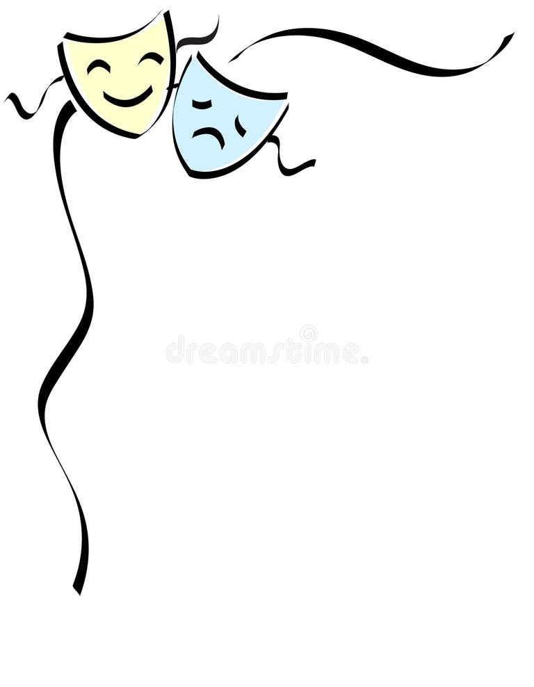 Theater Border Clip Art Stock Illustrations – 204 Theater Border Clip ...