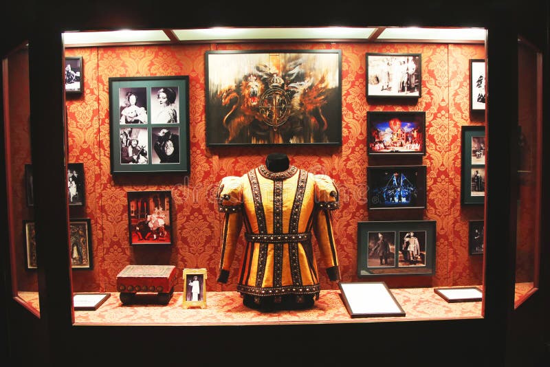 Theater Memorabilia in Metropolitan Opera in New York Editorial Stock ...