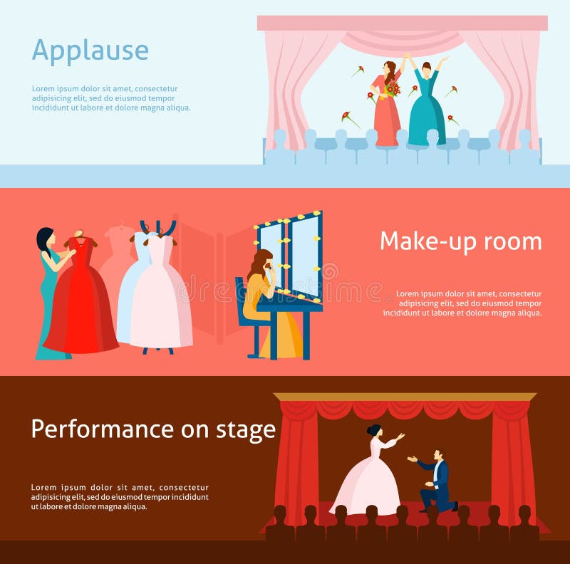Backstage Collection Stock Illustrations – 395 Backstage Collection ...