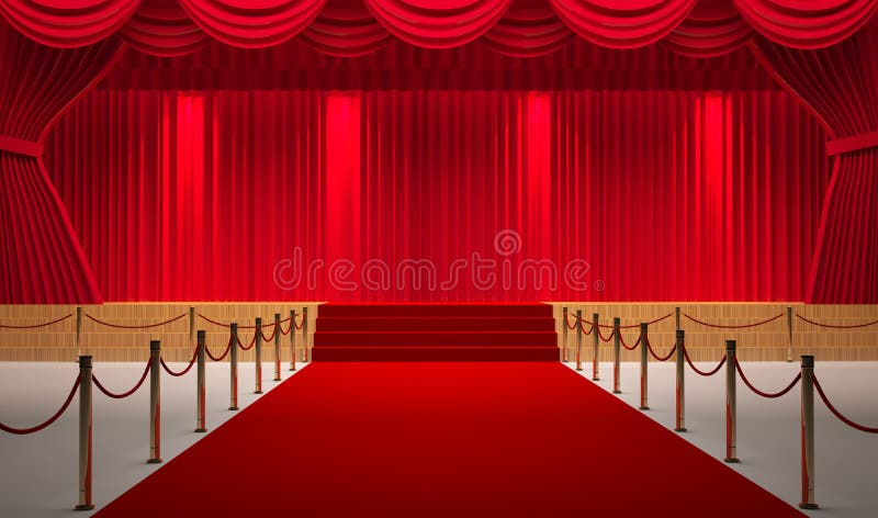 Theater room stock illustration. Illustration of carpet - 51652516