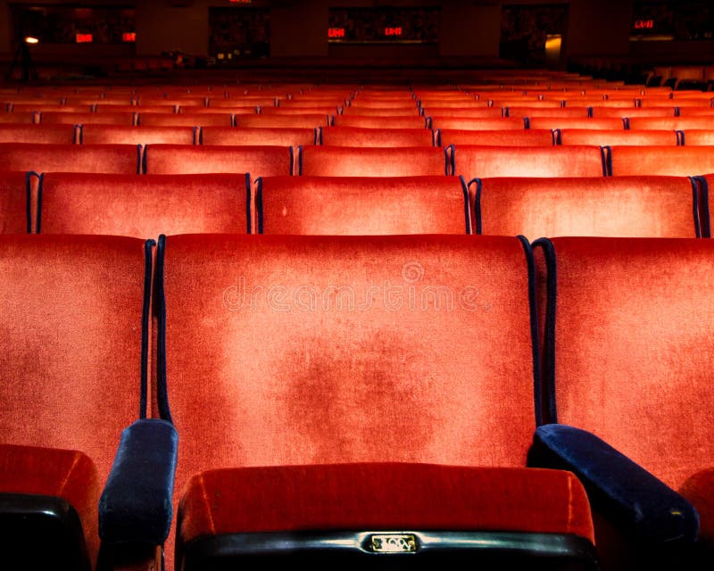 Theater Seating stock photo. Image of hall, concert, entertainment ...
