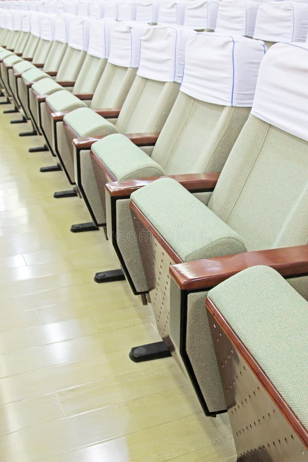 Theater seating stock photo. Image of cloth, conference - 381467036