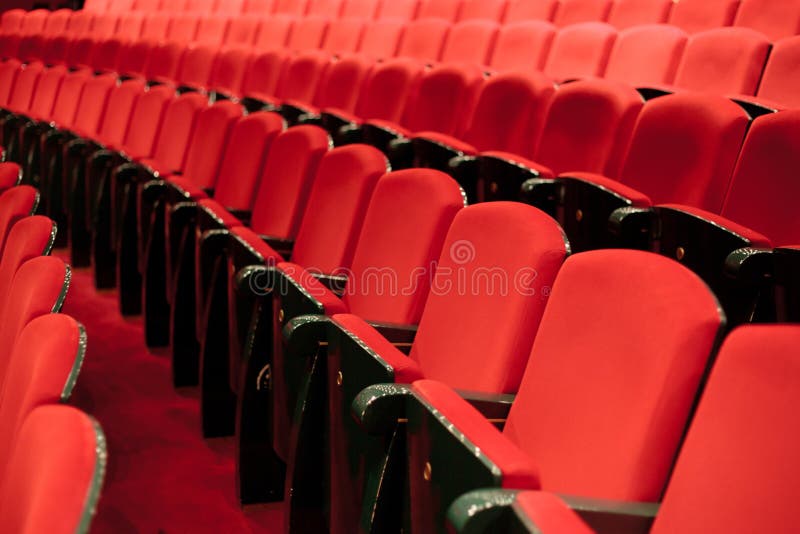 Theater seats stock photo. Image of detail, modern, play - 25867342