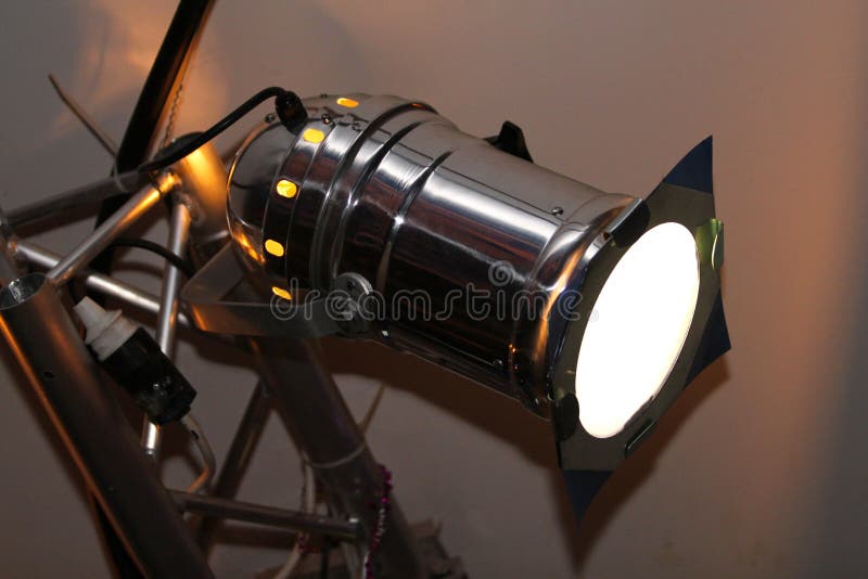 Theater Spotlight Shining Light Stock Image - Image of event ...