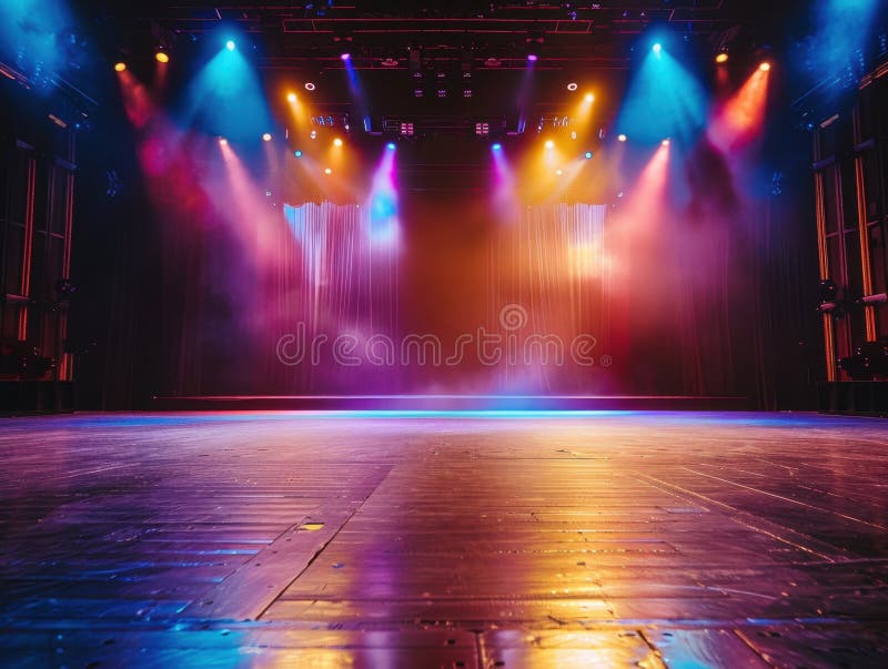 Theater Stage stock photo. Image of acting, hall, events - 372514732