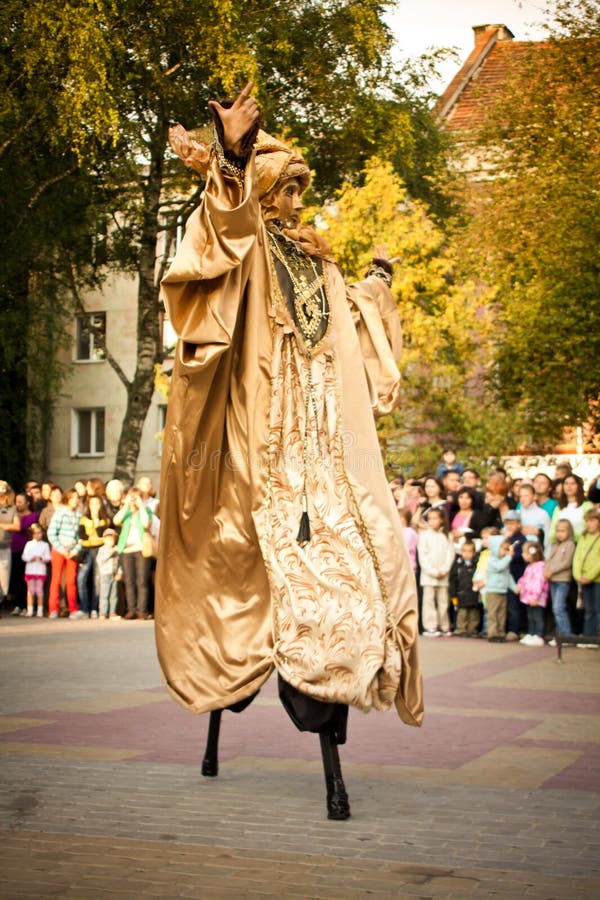 Theater on stilts editorial photography. Image of cultural - 26406037