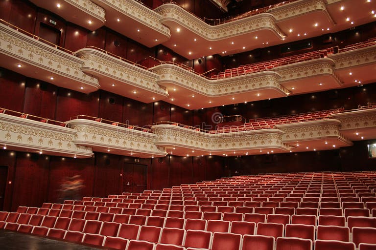Theater venue stock photo. Image of performance, balcony - 3213556