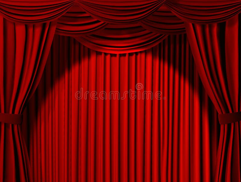 Der Theatervorhang, Die Zeit Des Kinos, Realistisches Theaterkino ...