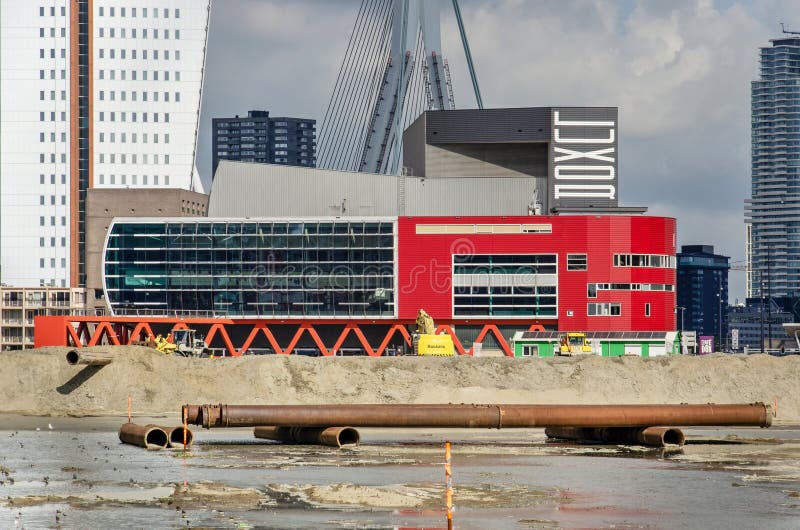 Theatre at Development Site Editorial Stock Image - Image of modern ...