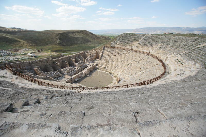 Theatre in Laodicea on the Lycus Ancient City in Denizli, Turkiye Stock ...
