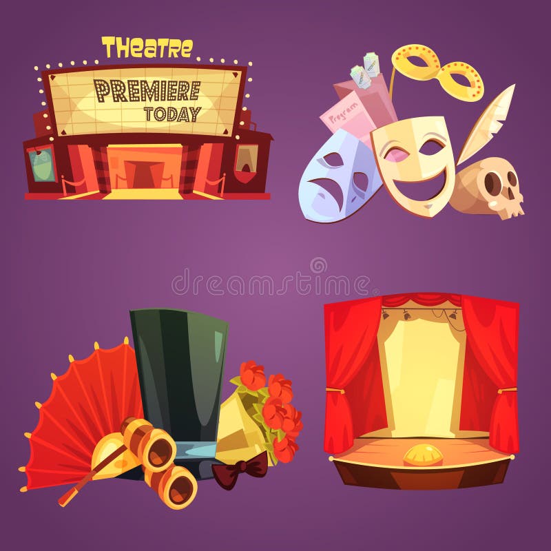 27+ Stage theatre cartoon Free Stock Photos - StockFreeImages
