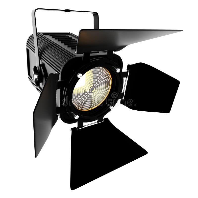 Theatre Spotlight Stock Illustration - Image: 52125537