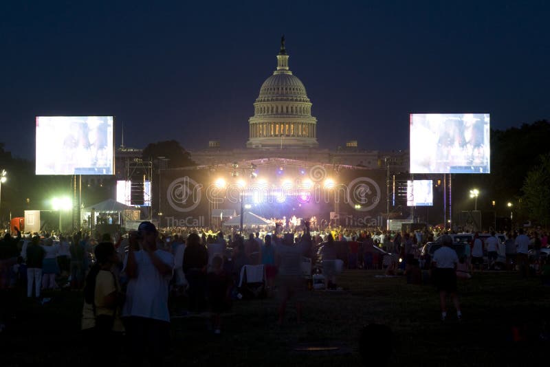 TheCall Christian Rally in Washington DC Editorial Stock Photo - Image ...