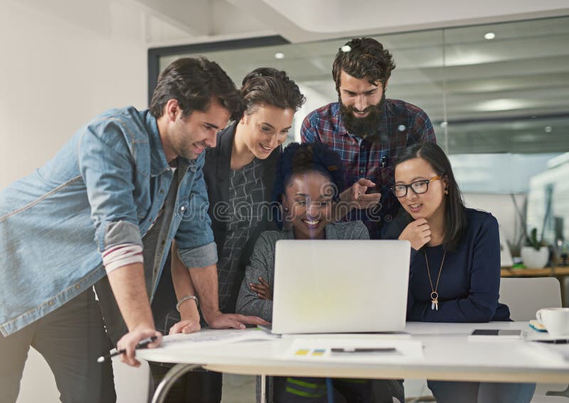 Their Diverse Inputs Help Them To Look at Things Differently. a Group ...