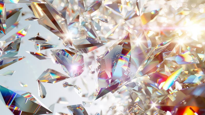 Their Radiance Shifts with Every Angle of Observation Stock ...