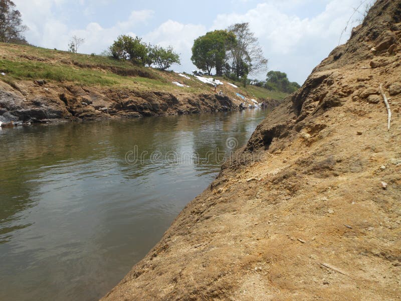 Thekkady back water stock image. Image of water, thekkady - 52195489