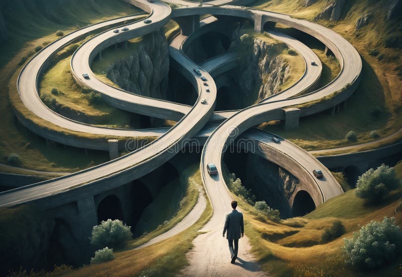 The Theme of Choice and Decision Making is Revealed through Many Roads ...