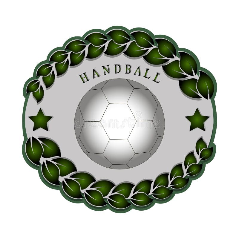 The theme handball stock vector. Illustration of banner - 95820783