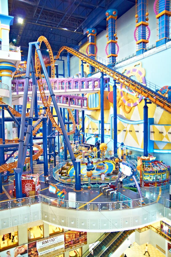 Theme Park in Berjaya Times Square Shopping Mall Editorial Stock Image ...
