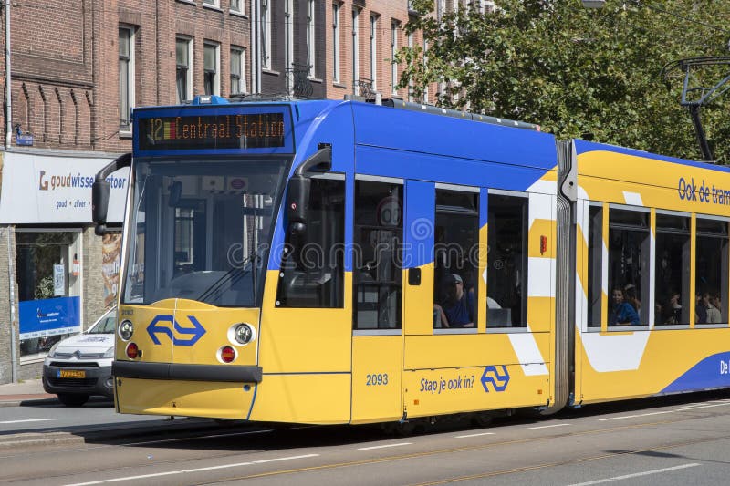 Theme Tram NS Trains 12 Amsterdam the Netherlands 27-8-2024 Editorial ...