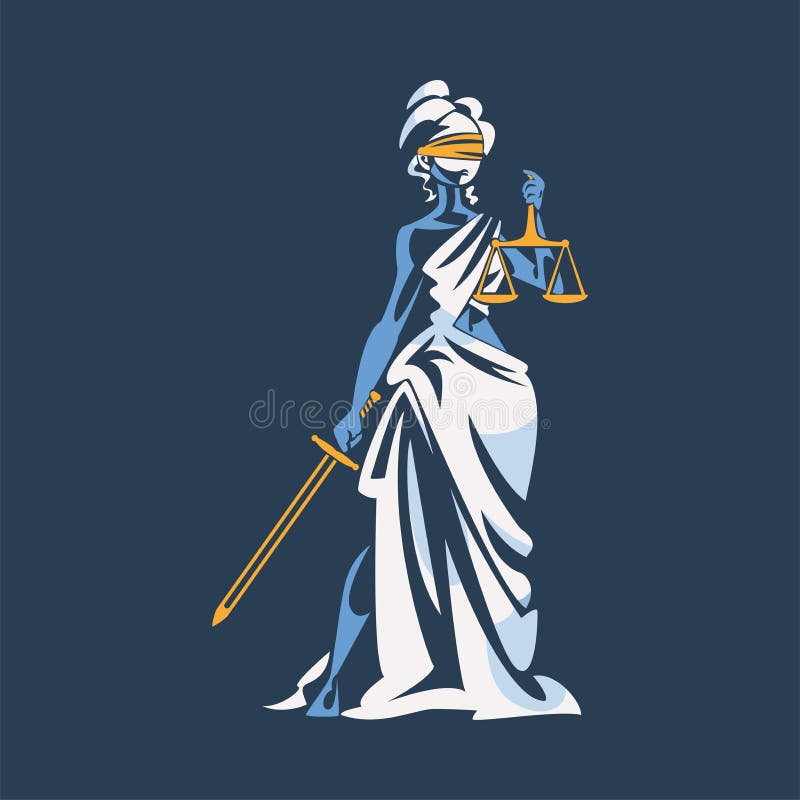 Themis As Ancient Greek Goddess and Lady Justice with Blindfold Holding ... Themis As Ancient Greek Goddess and Lady Justice with Blindfold Holding ...