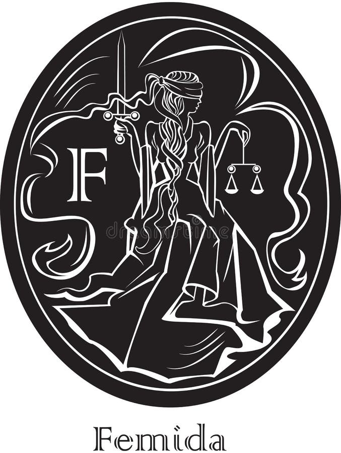 Themis - oval frame stock vector. Illustration of hold - 22004001