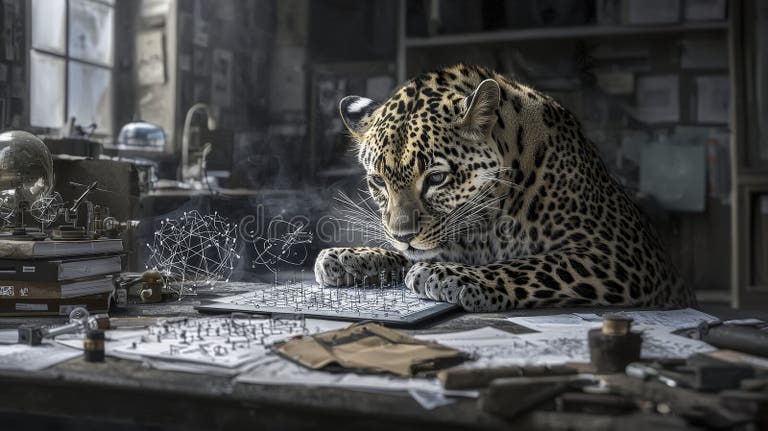 Leopard Studies Stock Illustrations – 45 Leopard Studies Stock ...